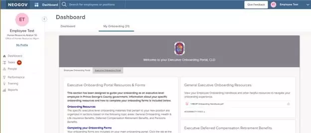 NEOGOV Onboard | Prince George's County